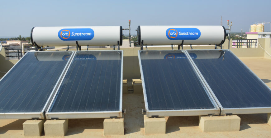 Residential Solar Water Heating System | Orb Energy